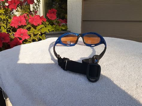 For Sale Oakley Water Jacket New Blue Sunglasses Blue Iridium