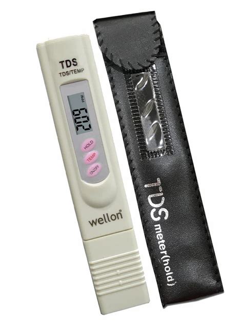 10000 Ppm Wellon Imported Tds Meter Total Dissolved Solids Meter White