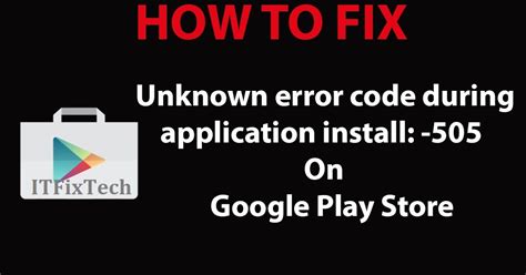 How To Resolve An Error Google Play Store Code