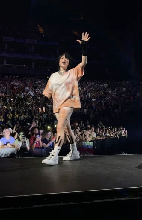 Pin By ⋆maddie⋆ On Happier Than Ever Tour Billie Billie Eilish Concert