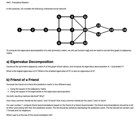 Solved Can You Do It With Python 1 Friendship