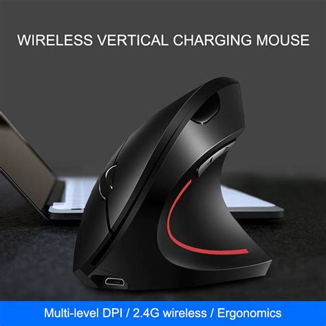 Rechargeable Wireless Mouse Ergonomic Vertical Gaming Mouse Gamer Usb Optical D Computer Mouse