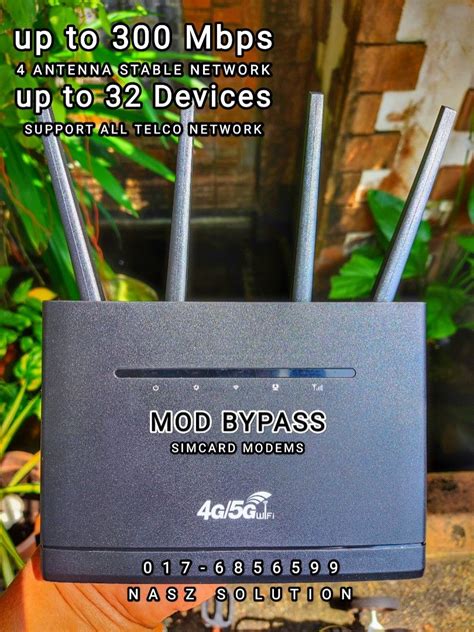 NEW Simcard CPE MOD Modem Router Unlimited Wifi Hotspot V12 C300 RS890