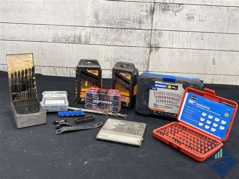 Kobalt Socket Wrench Set Drill Bits And More Estate Details
