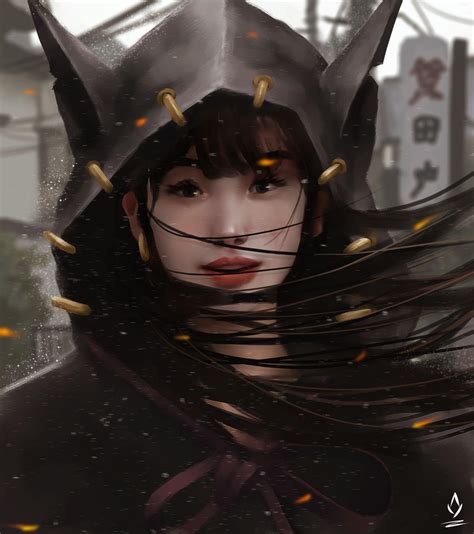 배경 화면 속눈썹 머리 장식 미술 흑발 Cg Artwork 패션 디자인 보석류 긴 머리 가상의 인물 목걸이 고스 하위 문화 액션 피규어 패션