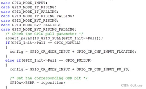 Hal Gpio Init函数实现原理 Register Offset Csdn博客