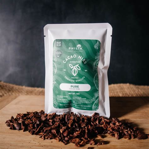 Mindanao Pure Cacao Nibs Philia