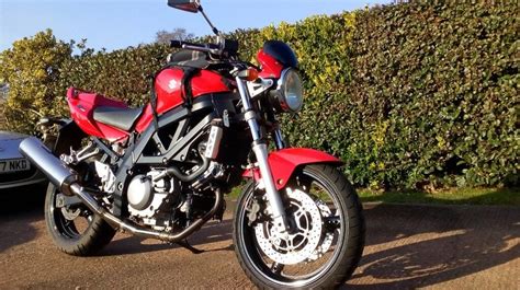 Suzuki Sv Naked In Red Superb Condition Low Mileage In Taunton Somerset Gumtree