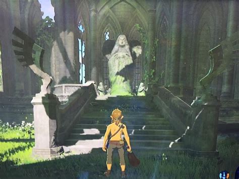 More Shirtless Doesn T The Statue Look Like Ss Breath Of The Wild Summer Painting Zelda