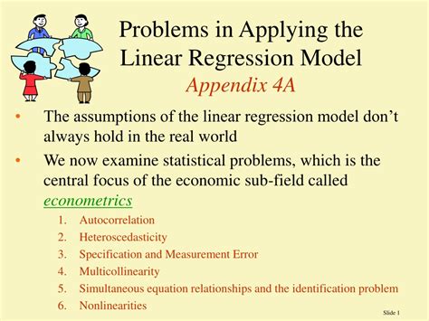 Ppt Problems In Applying The Linear Regression Model Appendix 4a