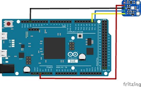arduino due and si7021 temperature sensor example electronics arduino