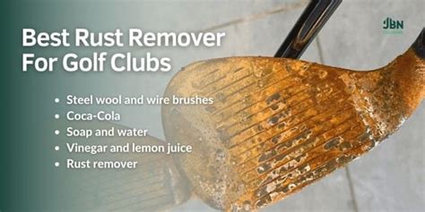 How To Clean Rust Off Golf Clubs 5 Proven Methods