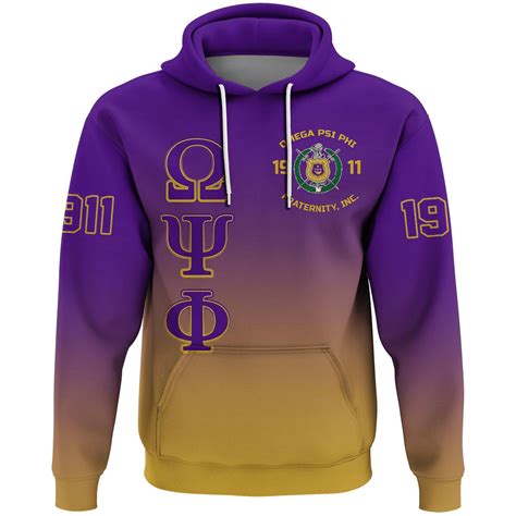 fraternity hoodie omega psi phi gradient hoodie kreamshirt