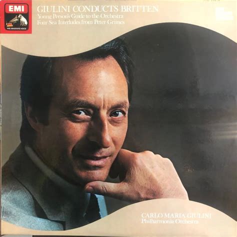 Giulini Conducts Britten Carlo Maria Giulini Lp Køb Vinyl Lp Vinylpladen Dk