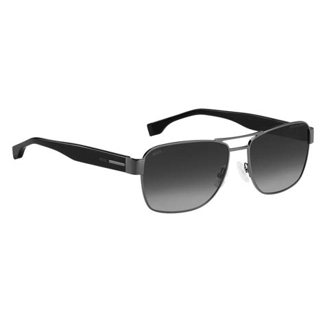 Hugo Boss 1441s Ans Wj Black Dark Ruthenium Sunglasses Man