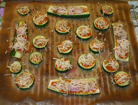 Mins Cocina Mini pizzas de calabacín