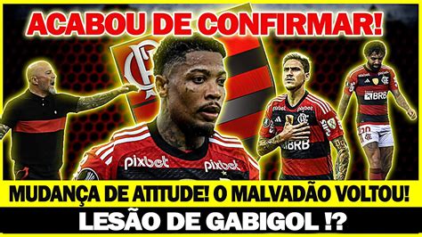 IMPRENSA ASSUSTADA O NOVO FLAMENGO DE SAMPAOLI LESÃO DE GABIGOL