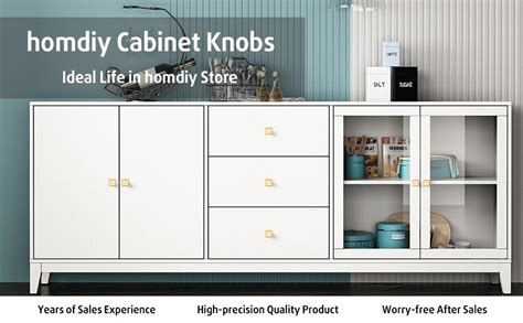 Homdiy Brass Cabinet Knobs 25 Pack Kitchen Drawer Knobs Hd9111bb Gold Modern Drawer Knobs