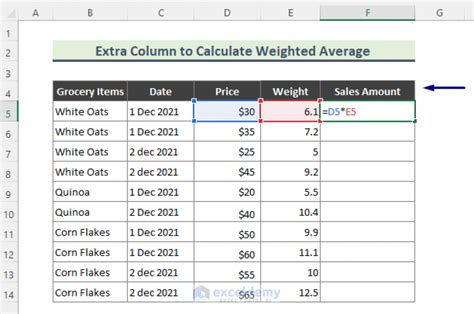 How To Calculate Weighted Average In Excel Pivot Table Exceldemy