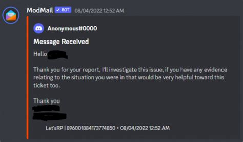 How To Modmail Letsrp The Home Of Cinematic Roleplay