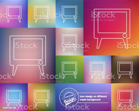 크리에이 티브 도트 아이콘 Lcd에 대한 스톡 벡터 아트 및 기타 이미지 Lcd Led 조명 가정 생활 Istock