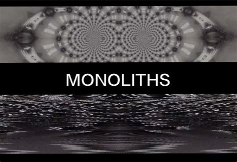 Monoliths Bayue八月 站酷zcool