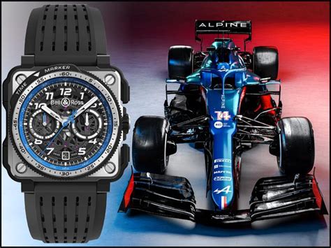 アルピーヌ F1チームのグラフィックをフィーチャーした腕時計4モデルを「ベル＆ロス」が限定発売 Webモーターマガジン