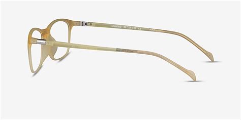 Unwind Rectangle Clear Yellow Glasses For Women Eyebuydirect