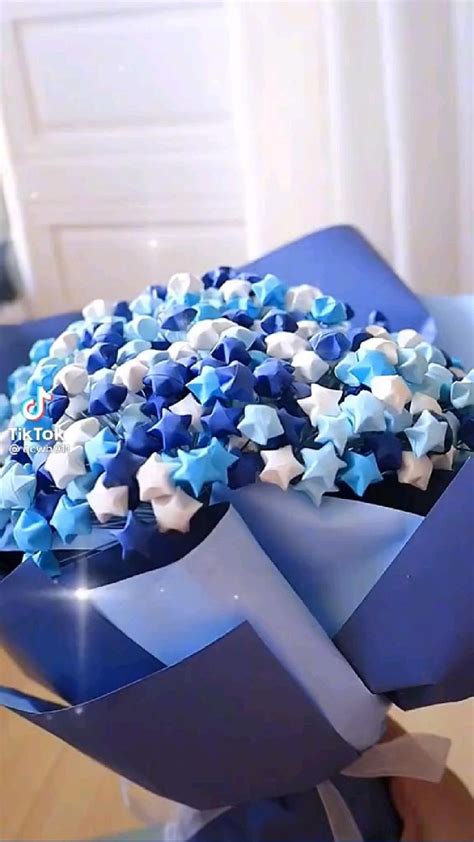 paper Flower DIY and craft Kağıt yıldızlar Elişi fikirleri