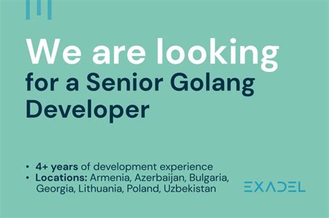Zarina Kupzhassarova On Linkedin Golang Golangdeveloper Senior Seniordeveloper