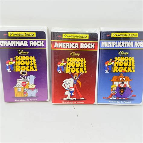 Schoolhouse Rock 25th Anniversary Collection Vhs Grammar America