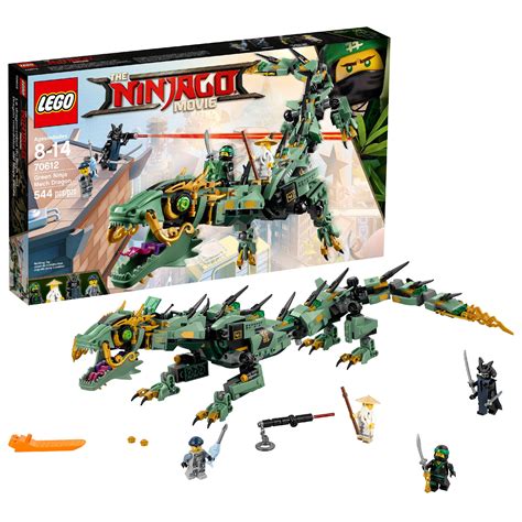Lego Ninjago Movie Green Ninja Mech Dragon Ninja Dragon Toy Walmart Com