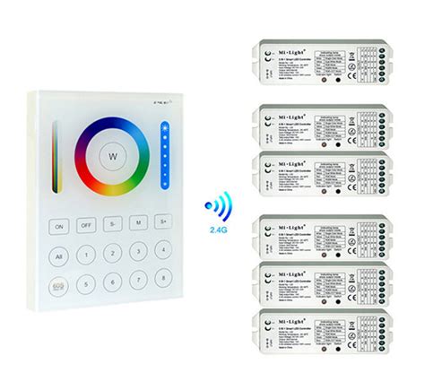 Wireless Rgbw Led Controller Multi Zone Wireless Rgbw Led Controller Multi Zone