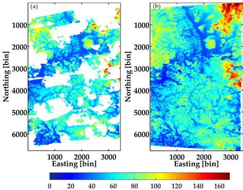 A The Lidar Dtm B The Underlying Topography Estimated By The
