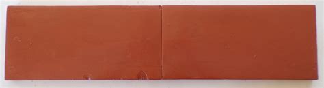 6x12 Saltillo Rectangle Soft Brown Stained And Sealed Reeso Tiles Inc