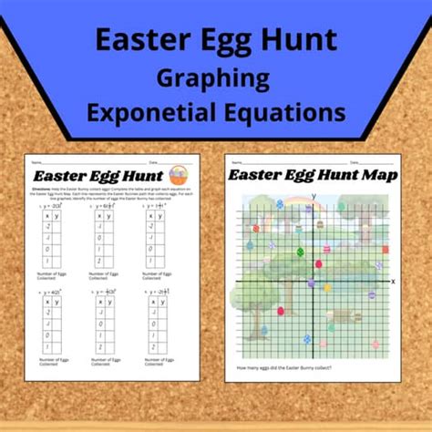 Easter Egg Hunt Graphing Exponetial Functions By Debers Bulletin