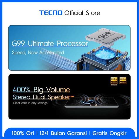 Jual Tecno Spark Pro Pro Plus Nfc Ram Gb Rom Gb Garansi Resmi Di Seller Premium