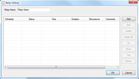 relay timer user manual serial port tool