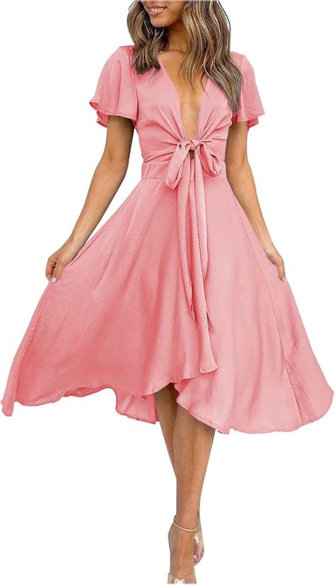 Etuikleid Damen Vokuhila Kleid Kleid Rosa Sexy Kleid Damen Für Sex