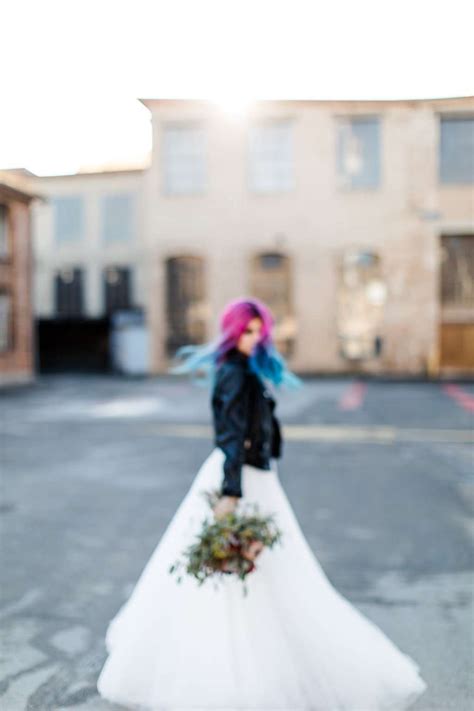 Colourful Bridal Shoot Inspired By Rock N Roll Bride · Rock N Roll Bride