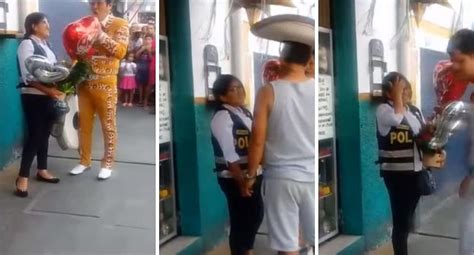 Iquitos Joven Le Pide Matrimonio A Su Novia Polic A Pero Ella Lo Rechaza V Deo Locomundo Ojo