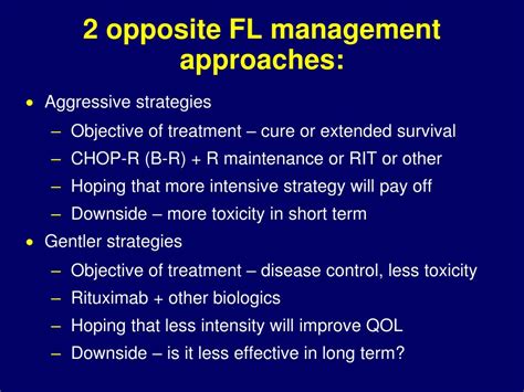 Ppt Follicular Lymphoma Transformed Lymphoma Diffuse Large B Cell