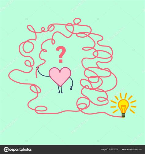 Corazón Confundido Icono Sobre Fondo Azul Vector de stock por