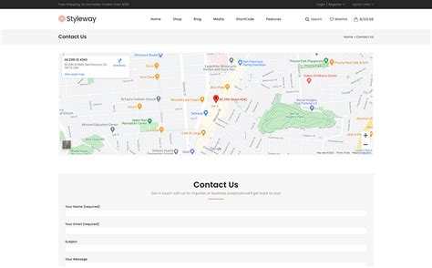 Online Fashion Store Woocommerce Theme Behance
