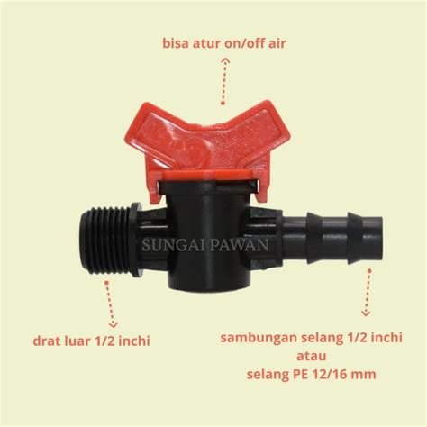Jual Sambungan Sambung Penyambung Konektor Connector Valve Kran Keran