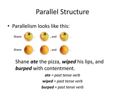ppt grammar review parallelism powerpoint presentation free