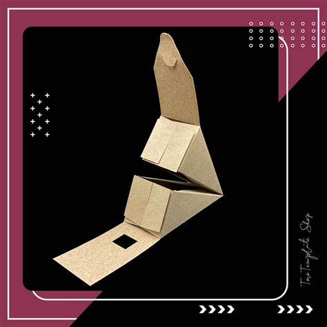 Triangle Box Template T Box Template Candy Box Template Cookies Box Template Resizeable