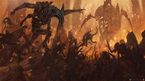 🔥 [40 ] Warhammer 40k Tyranid Wallpapers Wallpapersafari