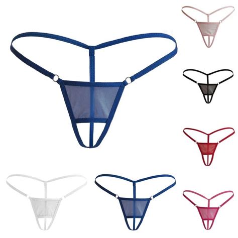 Women Sexy Panties Micro Thong Tiny G Stringmum Covwerge Underpants £5