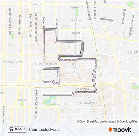 La Dash Bus Map At Ronald Alvarez Blog